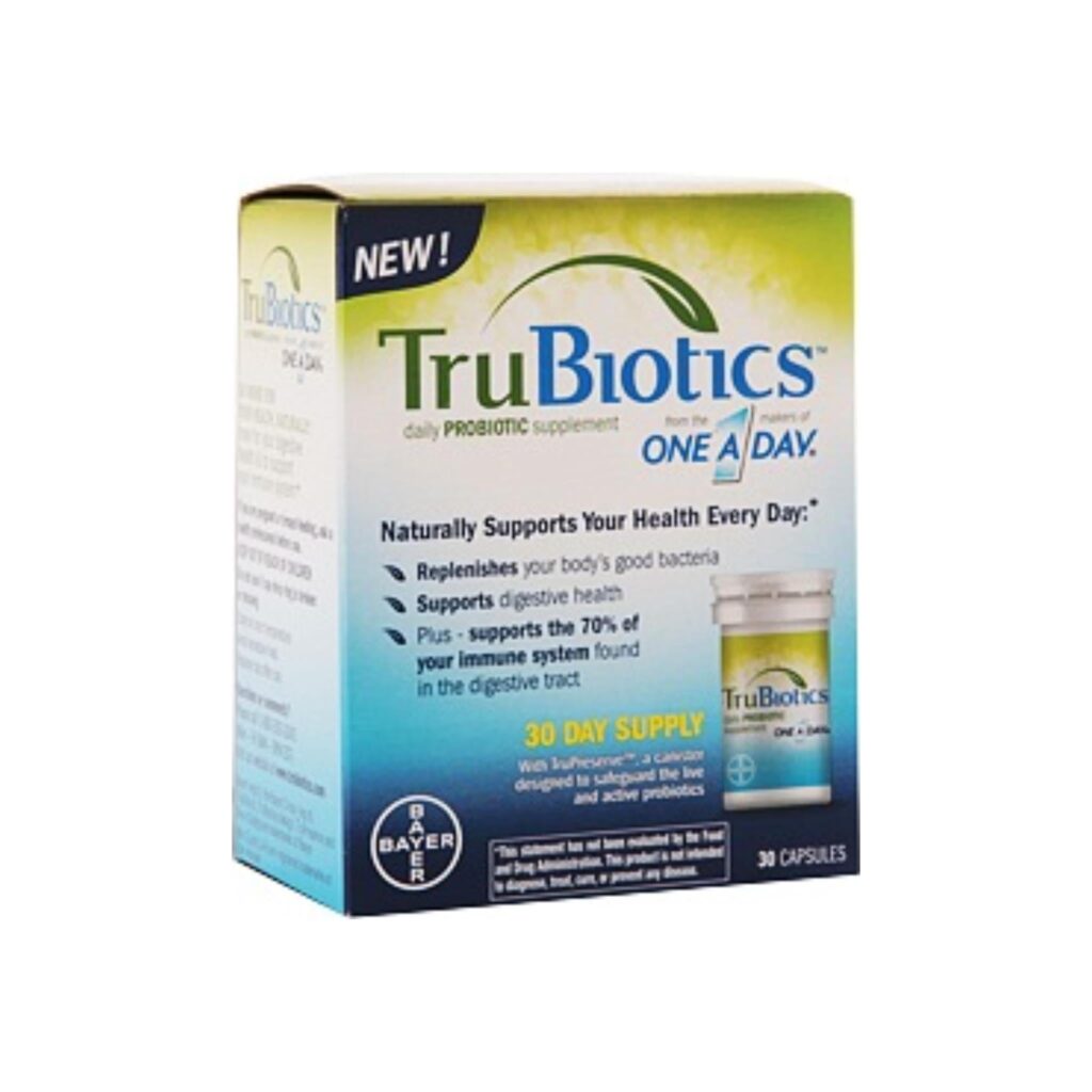 TruBiotics Daily Probiotic Supplement Capsules 30 Capsules – valpacks