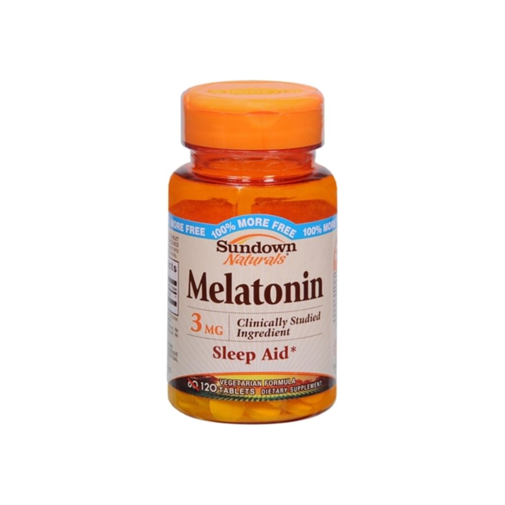 Sundown Melatonin 3 mg Tablets 120 Tablets – valpacks