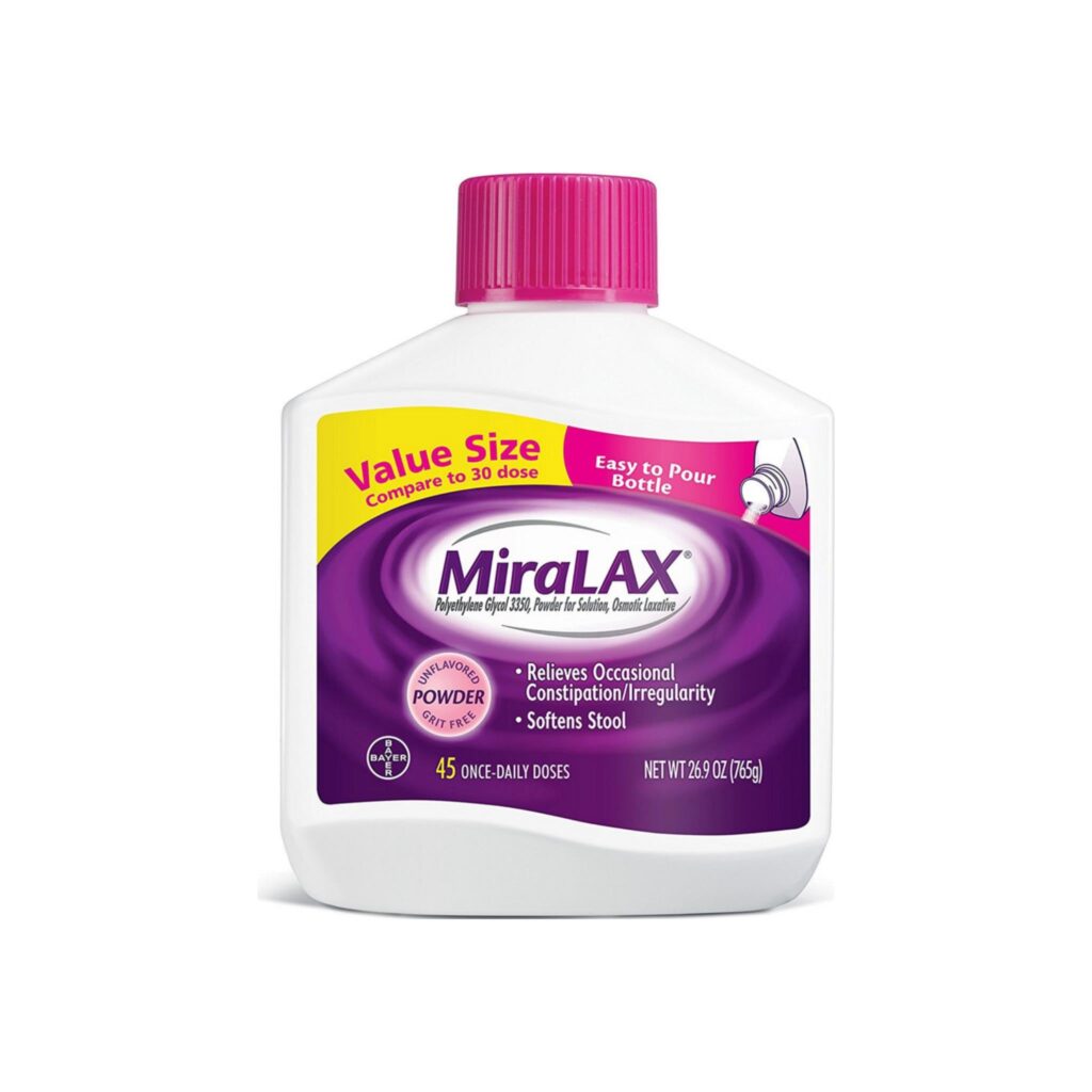 MiraLAX Powder Laxative, 45 Doses 26.9 oz – valpacks