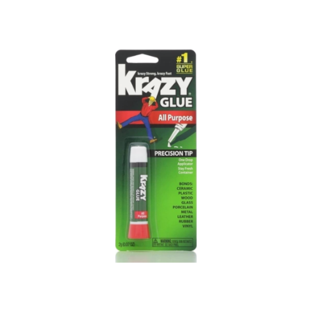 Krazy Glue All-Purpose Liquid Formula, Precision-Tip Applicator, .07oz ...