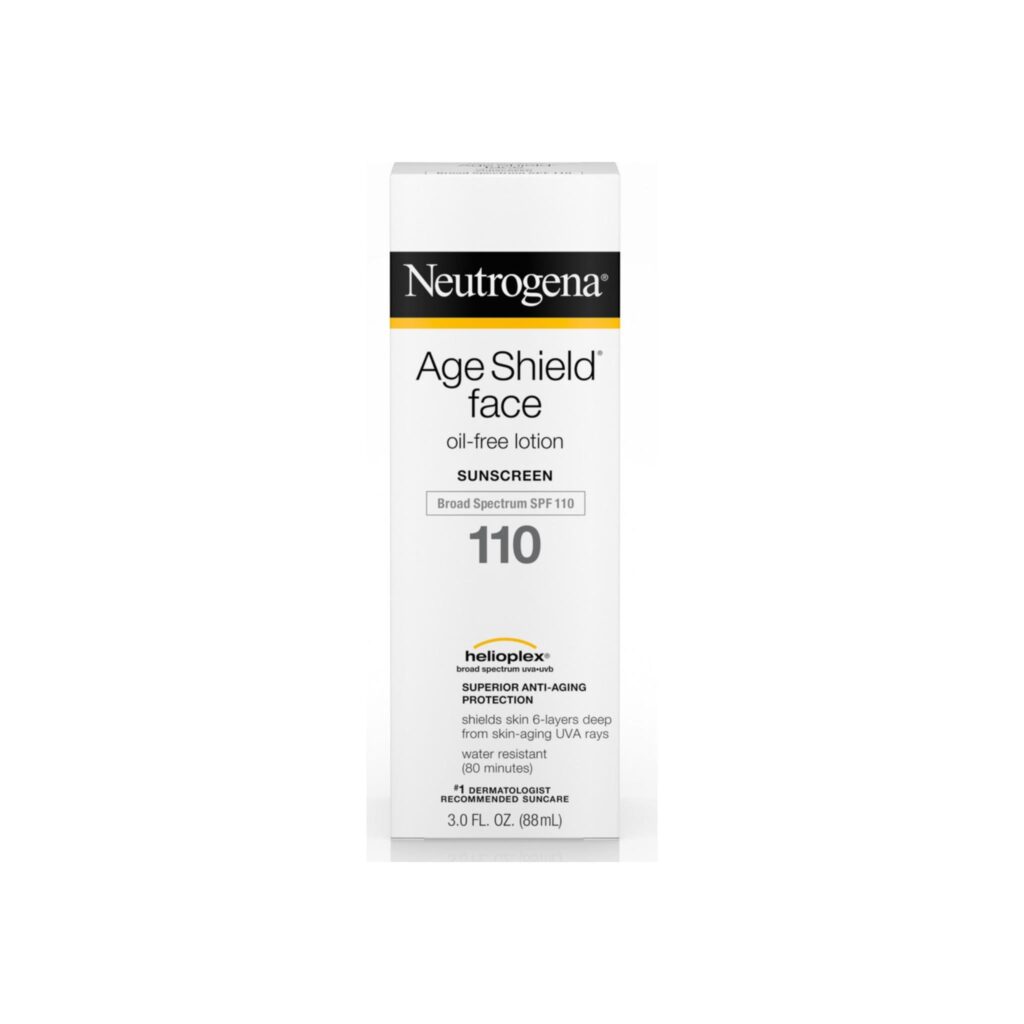 Neutrogena Age Shield Face, Sunscreen Lotion, SPF 110 3 oz – valpacks