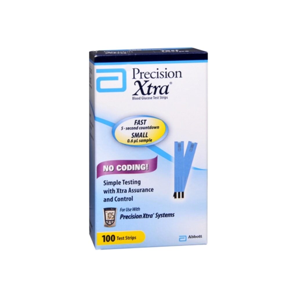 Precision Xtra Blood Glucose Test Strips – valpacks