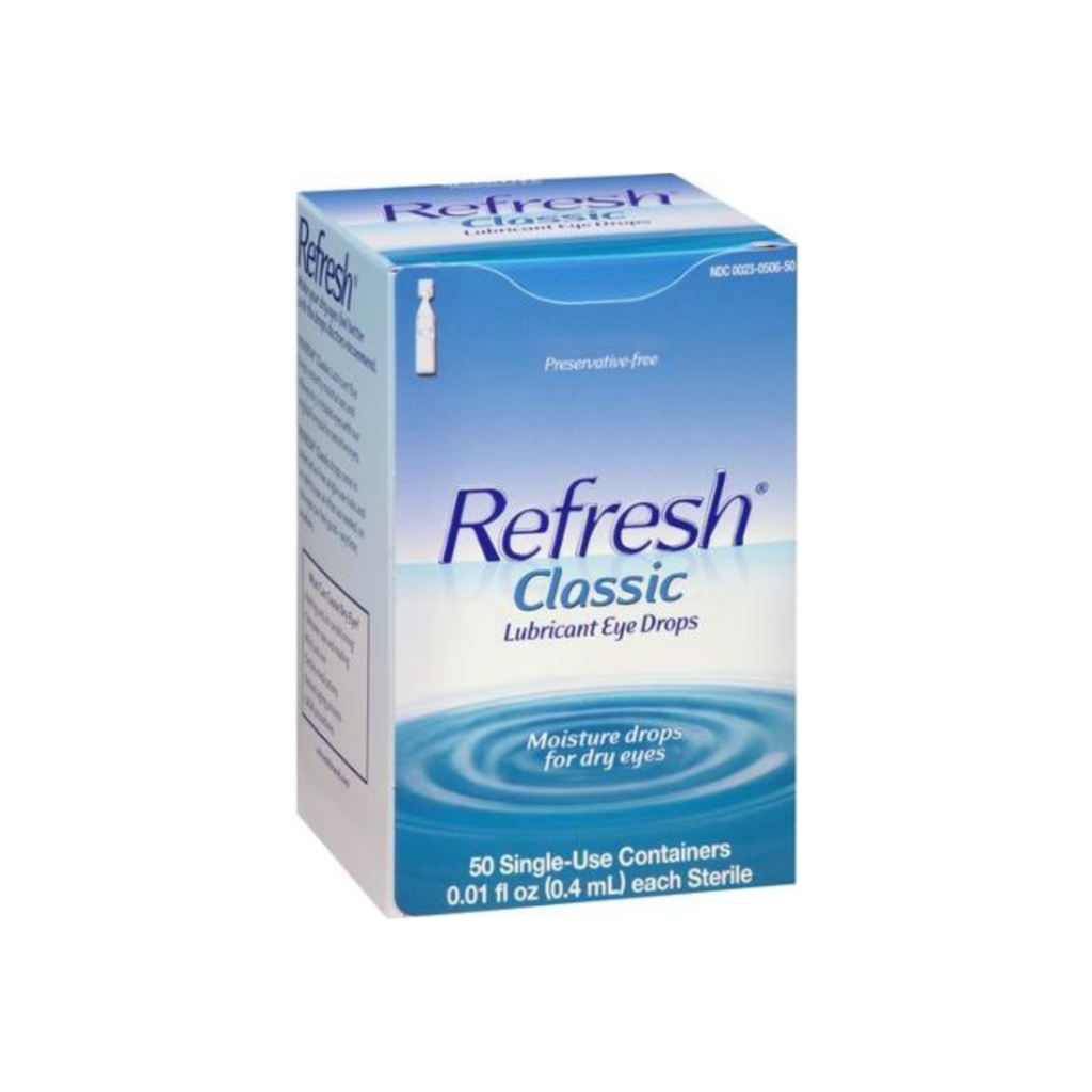 REFRESH Classic Lubricant Eye Drops Single-Use Containers 50 Each ...