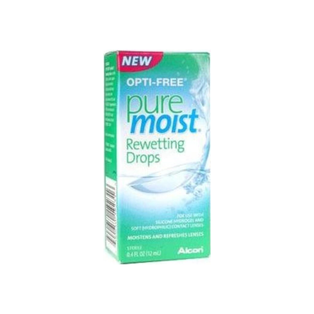 OPTI-FREE Pure Moist Rewetting Drops 12 mL – valpacks