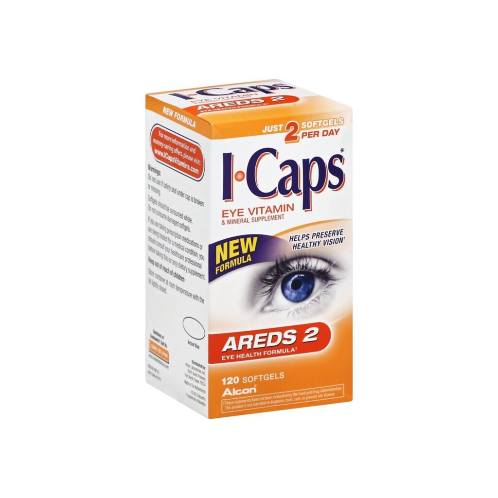 ICAPS AREDS2 Eye Vitamin Softgels 120 ea – valpacks