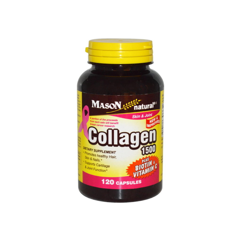 Mason Natural Collagen 1500mg Caps With Vitamin C, 120 Capsules – valpacks