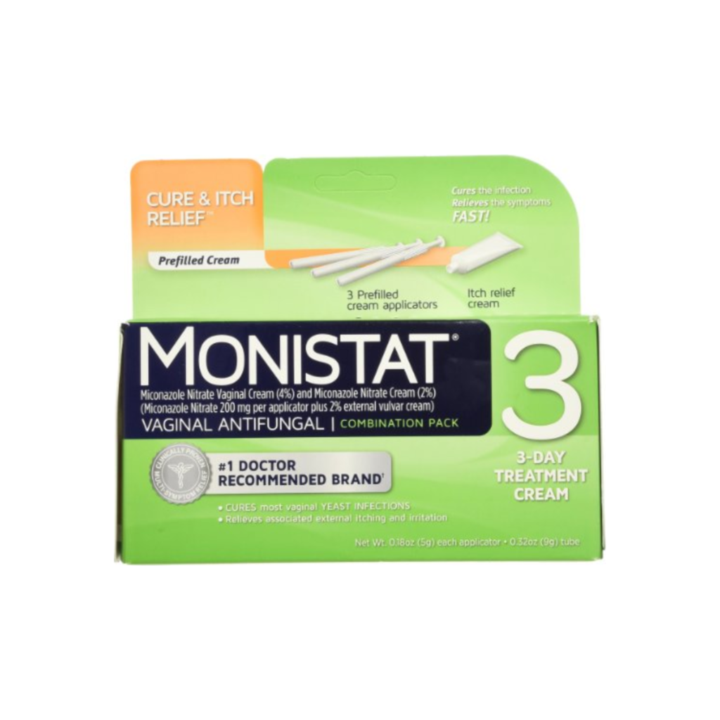 MONISTAT 3 Vaginal Antifungal 3-Day Treatment Combination Pack 1 ea ...