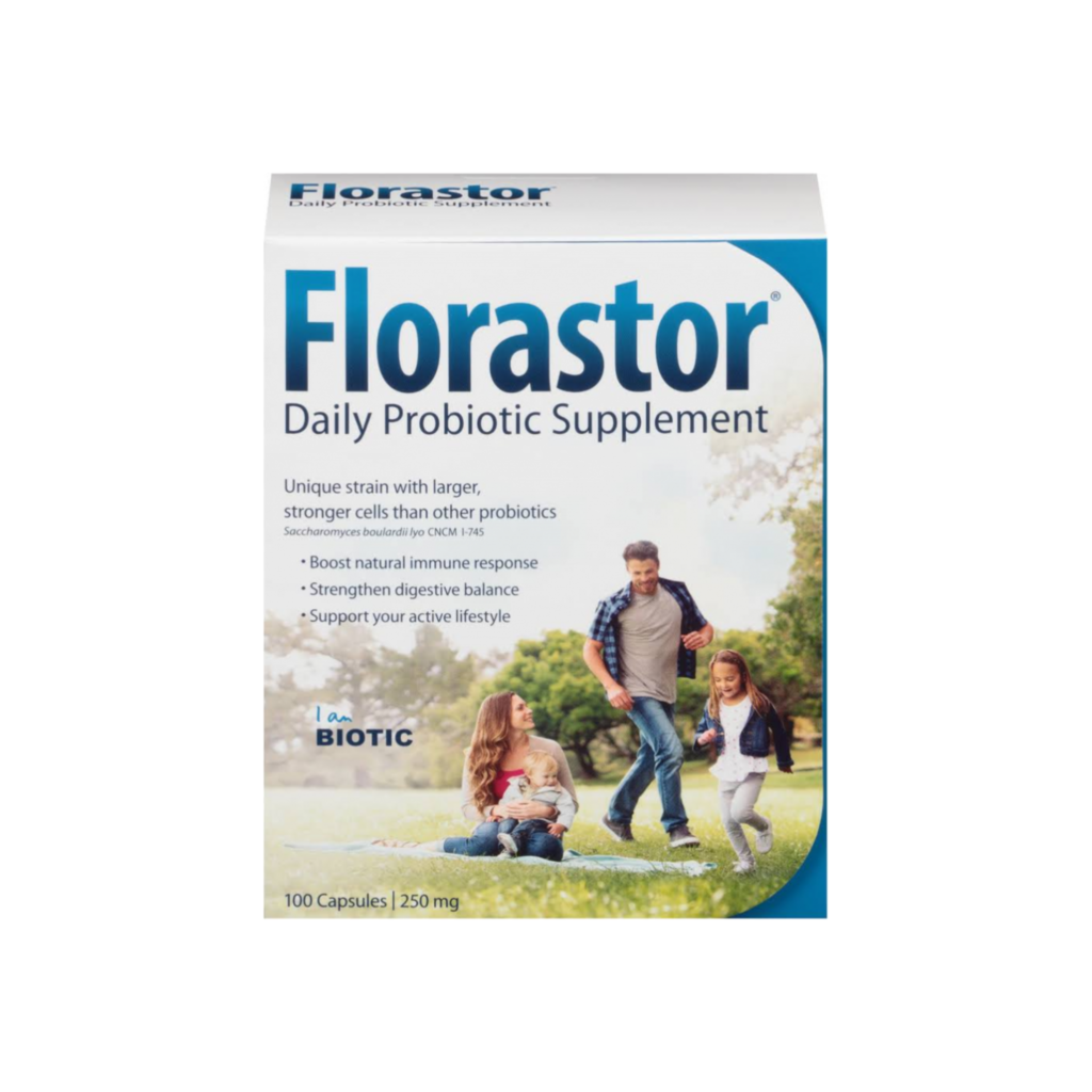 Florastor Daily Probiotic Supplement, 250mg, Capsules 100 ea – valpacks