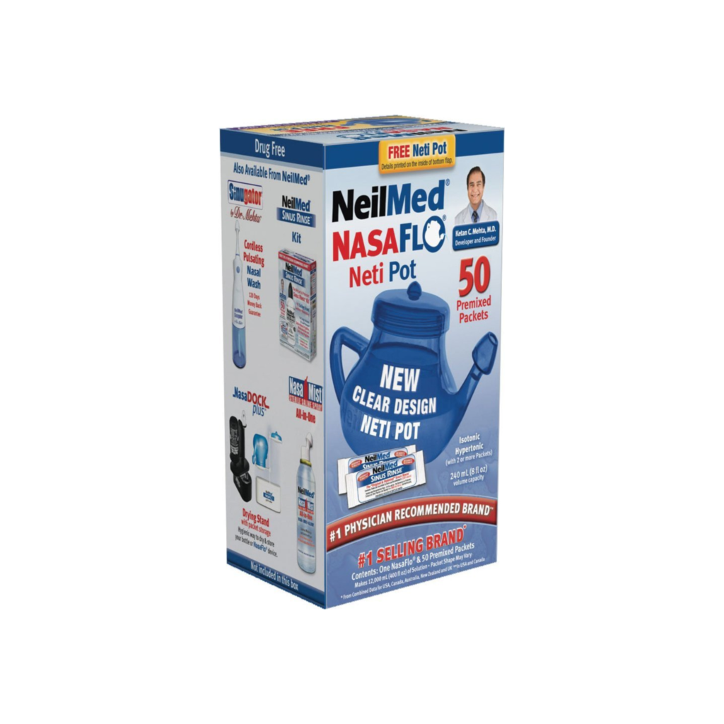 NeilMed NASAFLO Neti Pot 1 Each – valpacks