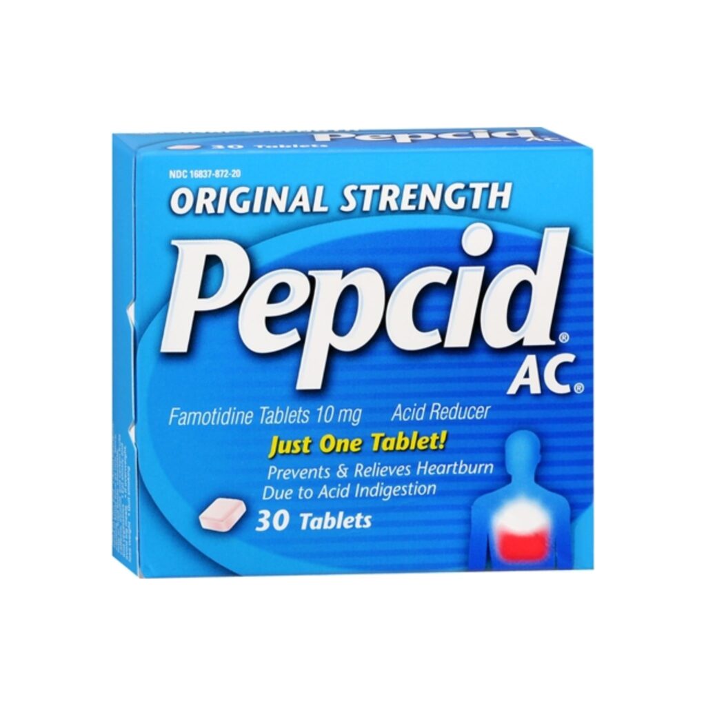 Pepcid AC Original Strength Tablets 30 ea – valpacks