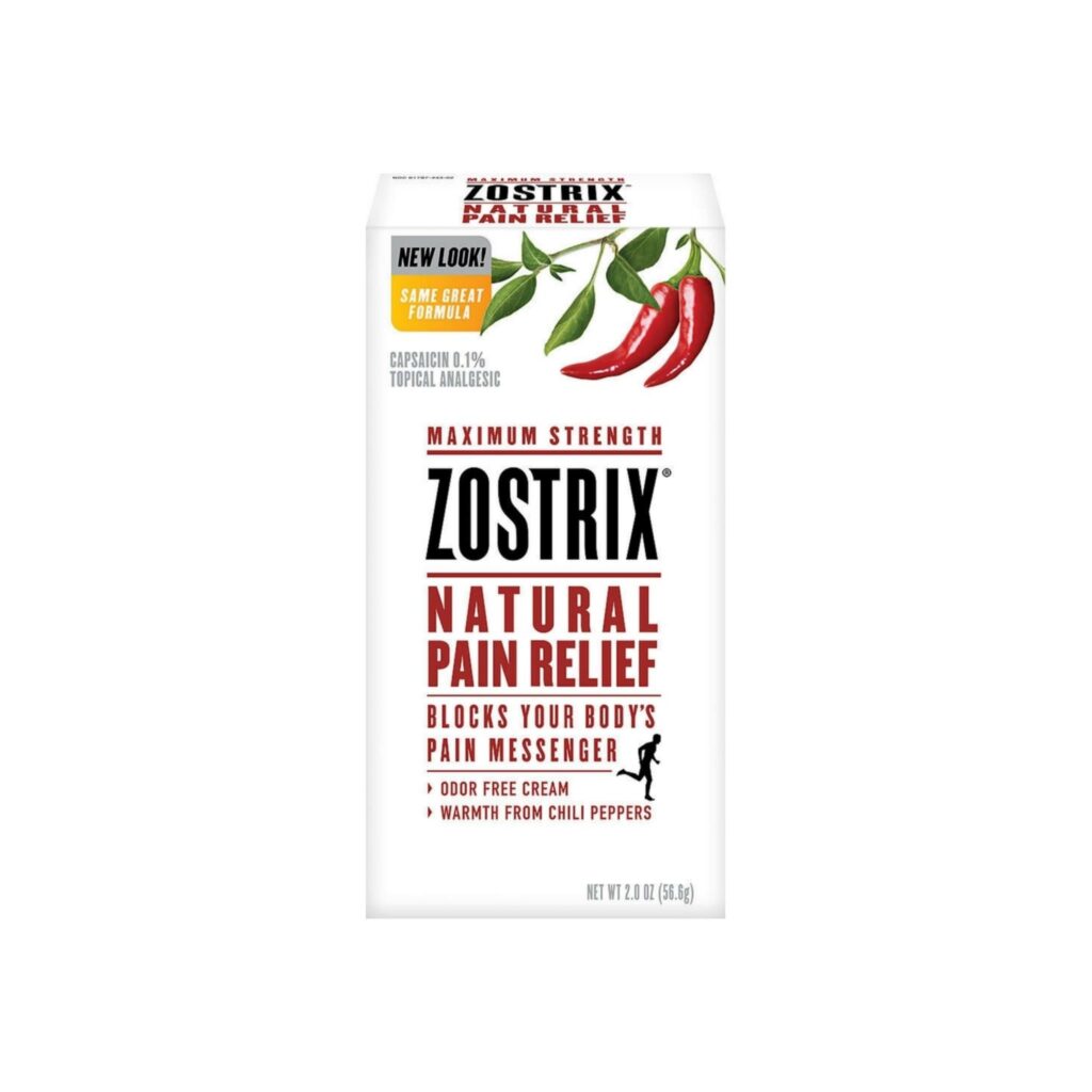 Zostrix Pain Relief Cream Maximum Strength 2 oz – valpacks
